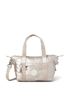 kipling art mini, silver (metallic glow)