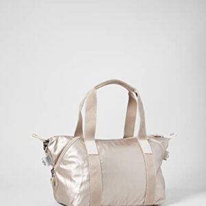 Kipling Art Mini, Silver (Metallic Glow)