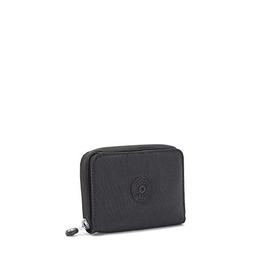 Kipling Women's Money Love, RFID Anti-Hacker Technology, Polyester Zip Closure Wallet, Black Noir, One Size