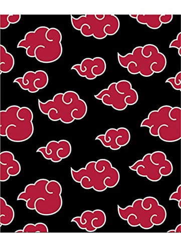 Great Eastern Entertainment Naruto Shippuden Akatsuki Throw Blanket, Multicolor