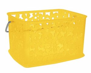 interdesign blumz basket, small, lemon