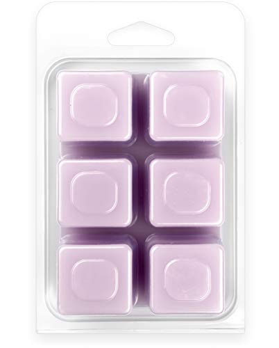 Shortie's Candle Company Pure English Lavender Wax Melts - Formula 117-1 Highly Scented 3 Oz. Bar - Made with Essential & Natural Oils - Flower & Floral Air Freshener Cubes Collection