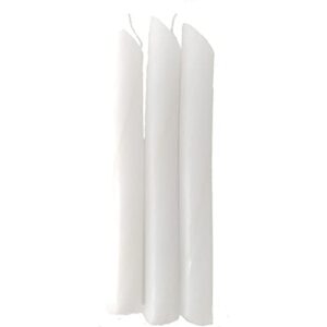 candlestock white drip candle 25 pack