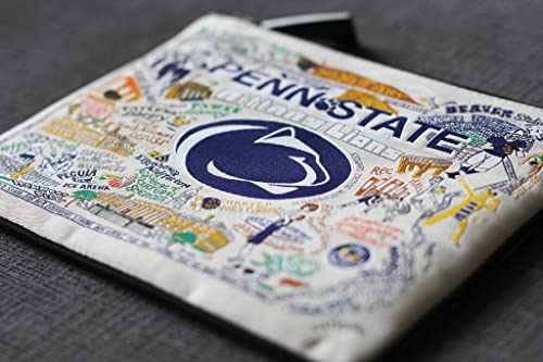 Catstudio Penn State University Collegiate Zipper Pouch Purse | Holds Your Phone, Coins, Pencils, Makeup, Dog Treats, & Tech Tools