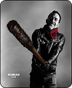 regal comfort plush fleece negan and lucille 45″ x 60″ soft throw blanket