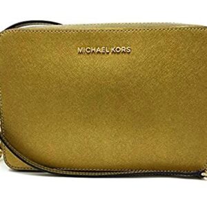 Michael Kors Women's Jet Set Item Crossbody Bag (Old Gold)