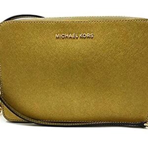 Michael Kors Women's Jet Set Item Crossbody Bag (Old Gold)