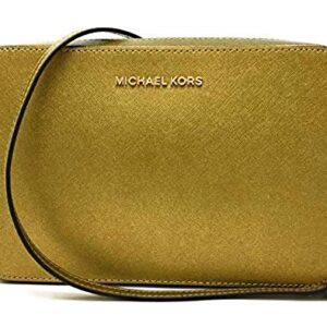 Michael Kors Women's Jet Set Item Crossbody Bag (Old Gold)