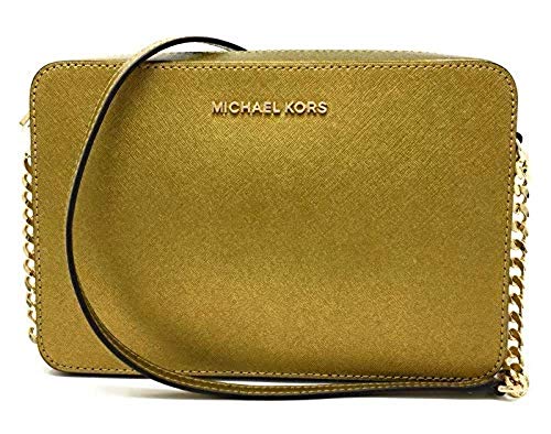 Michael Kors Women's Jet Set Item Crossbody Bag (Old Gold)