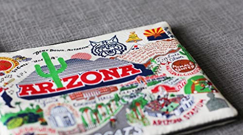 Catstudio University of Arizona Collegiate Zipper Pouch Purse | Holds Your Phone, Coins, Pencils, Makeup, Dog Treats, & Tech Tools