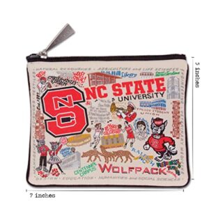 Catstudio North Carolina State University Collegiate Zipper Pouch Purse | Holds Your Phone, Coins, Pencils, Makeup, Dog Treats, & Tech Tools