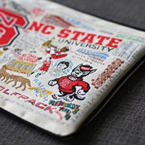 Catstudio North Carolina State University Collegiate Zipper Pouch Purse | Holds Your Phone, Coins, Pencils, Makeup, Dog Treats, & Tech Tools