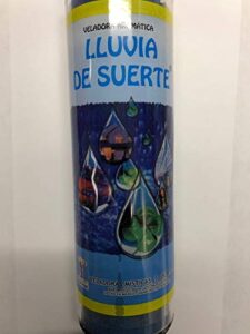 rain of luck (lluvia de suerte) 7 day prepared scented candle in glass