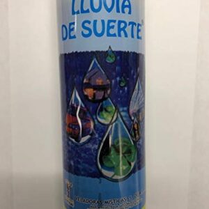 Rain of Luck (Lluvia De Suerte) 7 Day Prepared Scented Candle in Glass