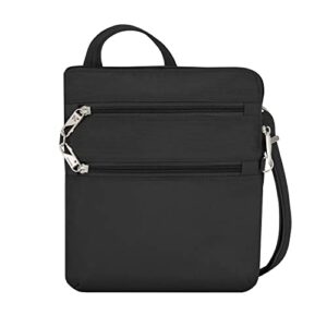 travelon classic, black, 9 x 10.5 x 1