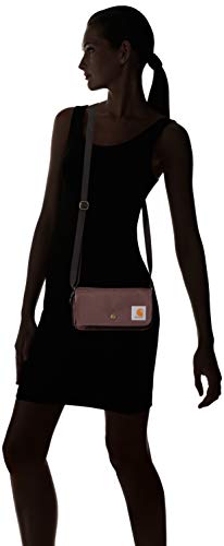 Carhartt Legacy Women's Essentials Crossbody Bag and Waist Pouch, Wine