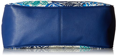 Vera Bradley Women's Cotton Vivian Hobo Satchel Purse, Santiago, One Size