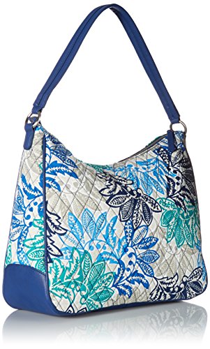 Vera Bradley Women's Cotton Vivian Hobo Satchel Purse, Santiago, One Size