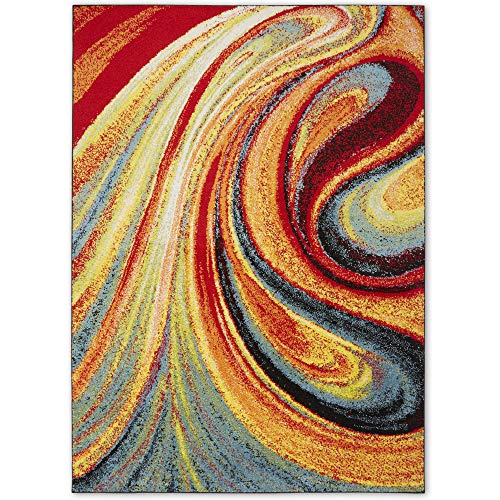 Home Dynamix Adja Modern Area Rug, Splash (5'2" x 7'2")