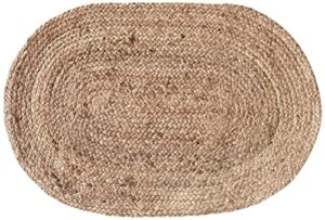 lr resources jute lr50135-nat2030 natural rectangle 2 x 3 ft indoor area rug, 2′ x 3′,