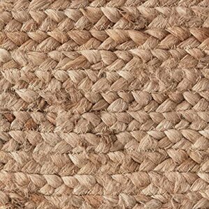 LR Resources Jute LR50135-NAT2030 Natural Rectangle 2 X 3 ft Indoor Area Rug, 2' x 3',