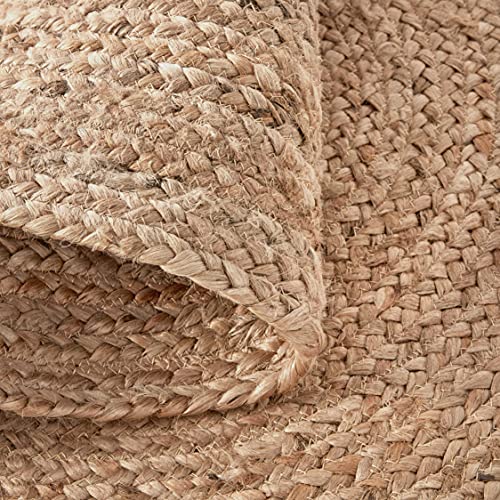 LR Resources Jute LR50135-NAT2030 Natural Rectangle 2 X 3 ft Indoor Area Rug, 2' x 3',