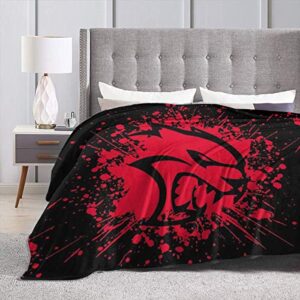 baulerd dodge hellcat ultra-soft micro fleece blanket 50″” x40