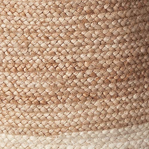 LR Home Montego Storage Basket, 19" High, Natural Jute