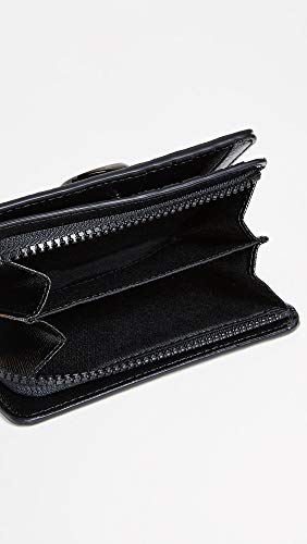 Marc Jacobs Women's Snapshot Compact Wallet, Black, One Size