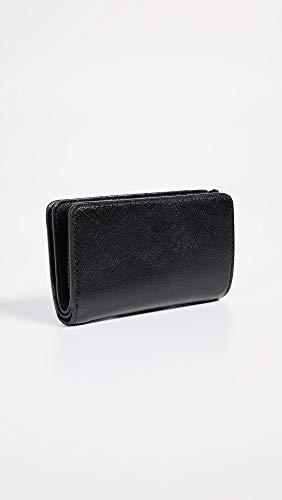 Marc Jacobs Women's Snapshot Compact Wallet, Black, One Size