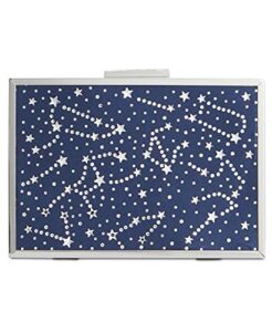 inc international concepts nadia celestial clutch (navy/silver)