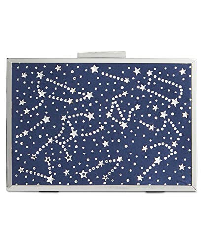 INC International Concepts Nadia Celestial Clutch (Navy/Silver)