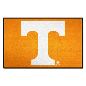 fanmats – 4376 ncaa university of tennessee volunteers nylon face starter rug 19″x30″