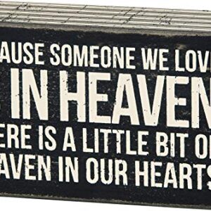 Primitives by Kathy Someone We Love in Heaven Bereavement Box Sign