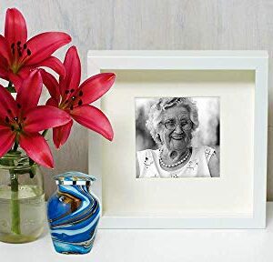 Trupoint Memorials Cremation Urns for Human Ashes - Decorative Urns, Urns for Human Ashes Female & Male, Urns for Ashes Adult Female, Funeral Urns - Ocean, 4 Small Keepsakes