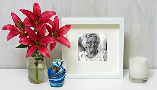 Trupoint Memorials Cremation Urns for Human Ashes - Decorative Urns, Urns for Human Ashes Female & Male, Urns for Ashes Adult Female, Funeral Urns - Ocean, 4 Small Keepsakes