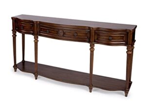 butler peyton vintage oak console table