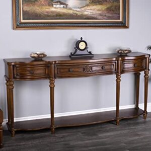 BUTLER PEYTON VINTAGE OAK CONSOLE TABLE