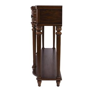 BUTLER PEYTON VINTAGE OAK CONSOLE TABLE