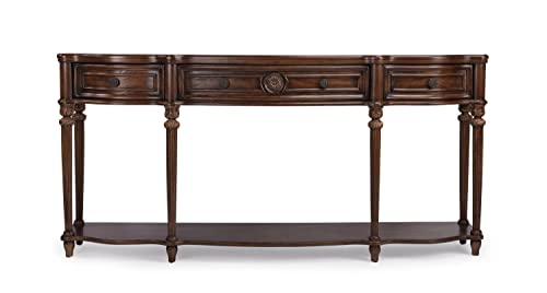 BUTLER PEYTON VINTAGE OAK CONSOLE TABLE