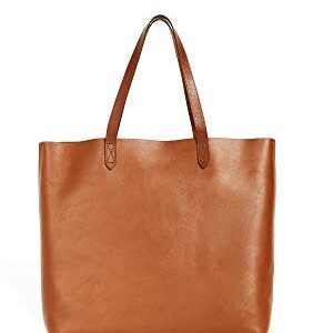 Madewell Women's The Transport Tote, English Saddle, Tan, Brown, One Size