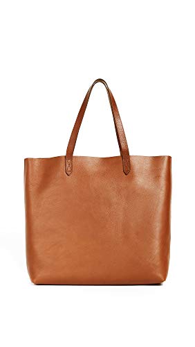 Madewell Women's The Transport Tote, English Saddle, Tan, Brown, One Size