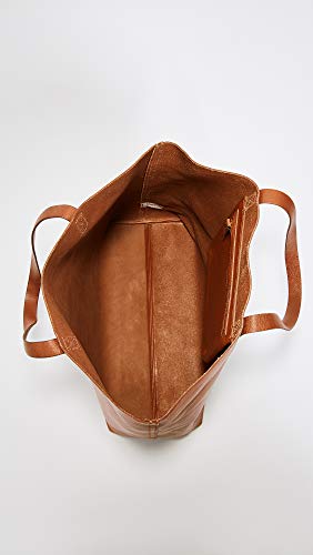 Madewell Women's The Transport Tote, English Saddle, Tan, Brown, One Size