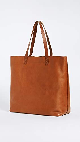 Madewell Women's The Transport Tote, English Saddle, Tan, Brown, One Size