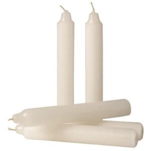 set of 12 long-burn emergency candles