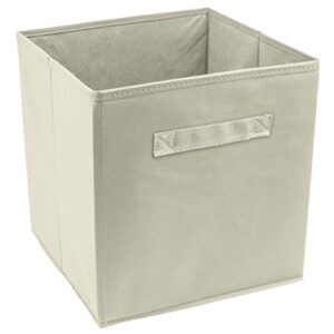 sorbus cube storage bin, beige