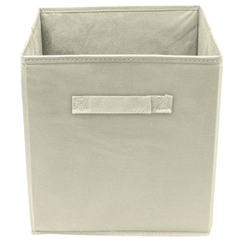 Sorbus Cube Storage Bin, Beige