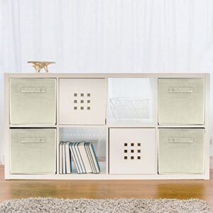 Sorbus Cube Storage Bin, Beige