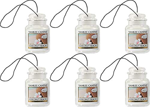 Yankee Candle Car Jar Ultimate Coconut Beach (6 Pack)