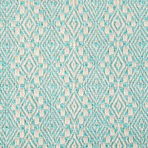 DII Diamond Stitch Woven Throw, Organic Modern, 50 x 60, Aqua